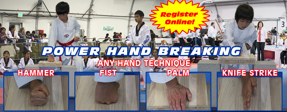 Board Breaking Rules | Santa Cruz Open Tkd